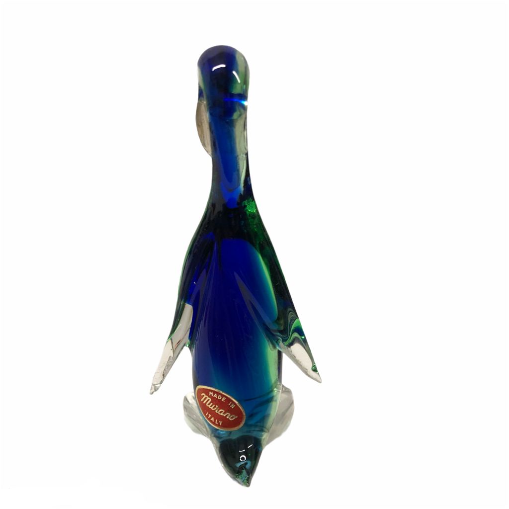 Scultura "Papera" in vetro di Murano - La Madonnina